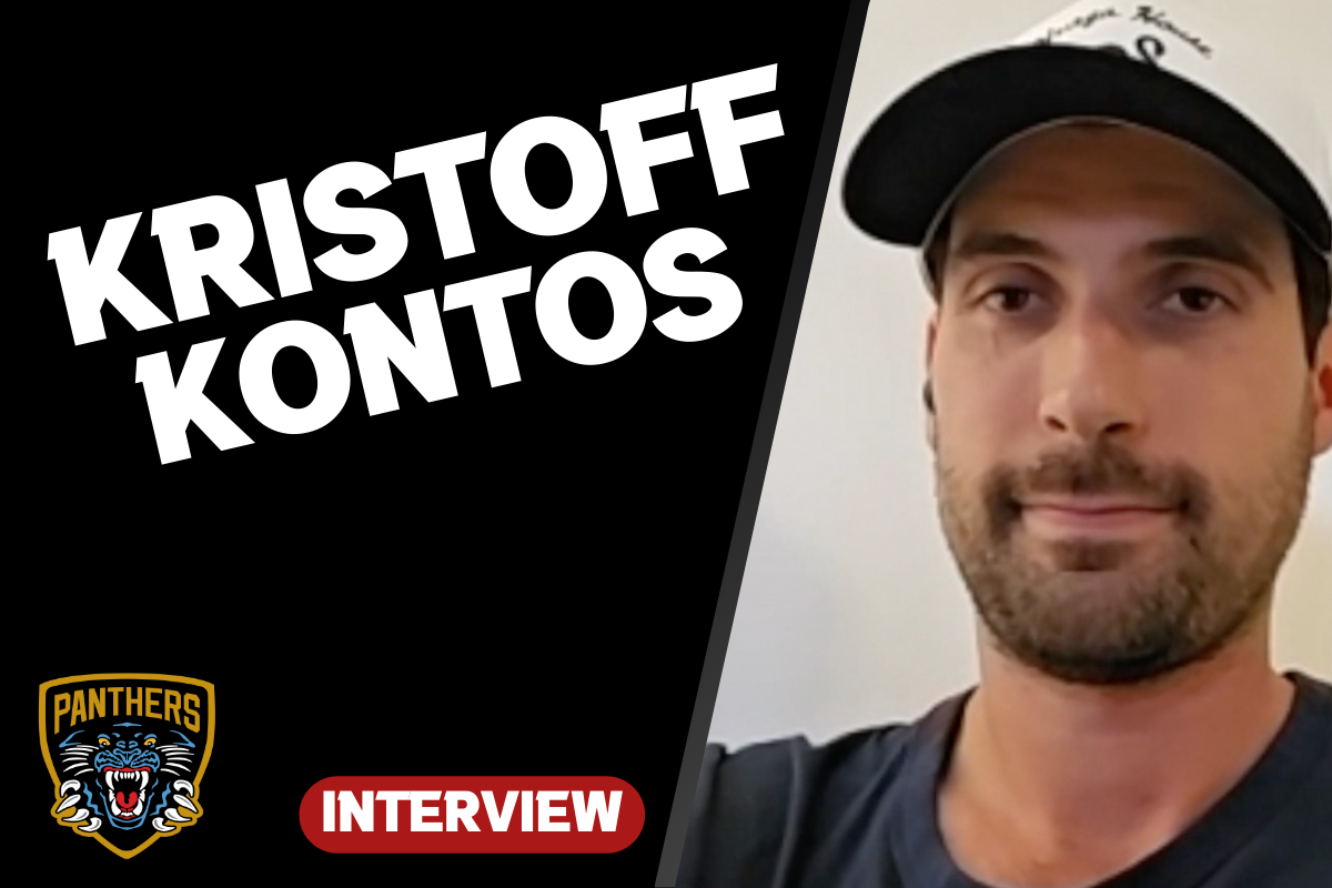 KONTOS GIVES FIRST INTERVIEW TO PANTHERS TV - Nottingham Panthers